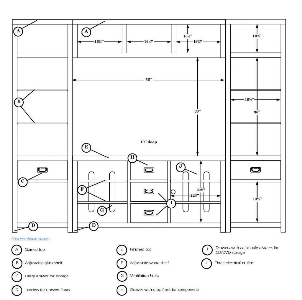 Hooker Furniture Danforth Entertainment Wall Group